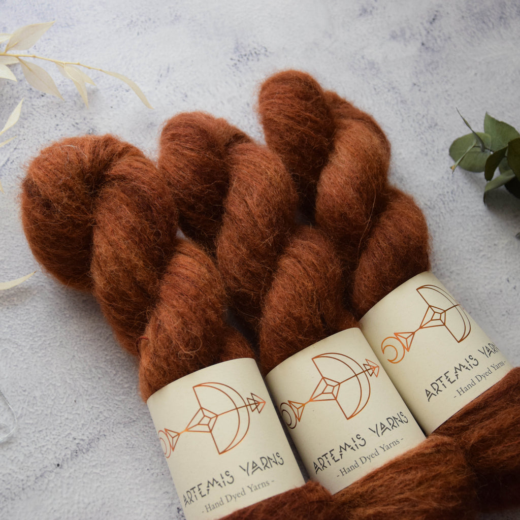 Artemis Storm lace - Squirrel – Artemis Yarns